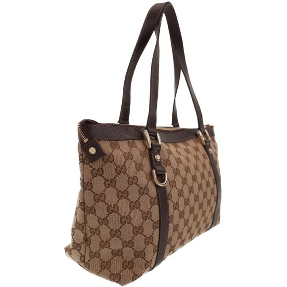 Gucci | Bags | Gucci Tan Abbey Tote Gg Bag Line | Poshmark
